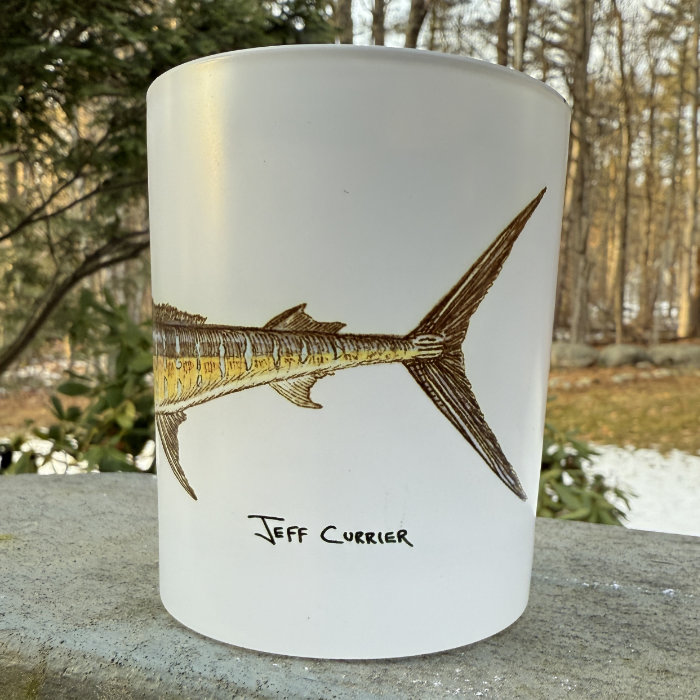 Striped Marlin | Whiskey Glass – Jeff Currier